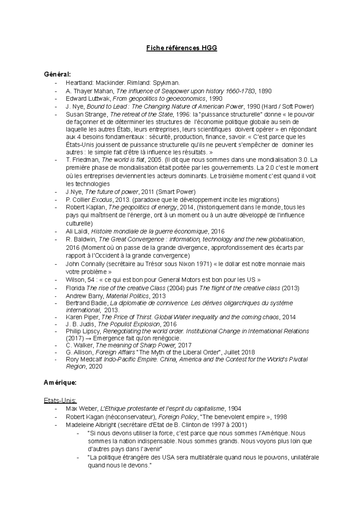 Fiche references HGG - Bonjour - Fiche références HGG Général ...