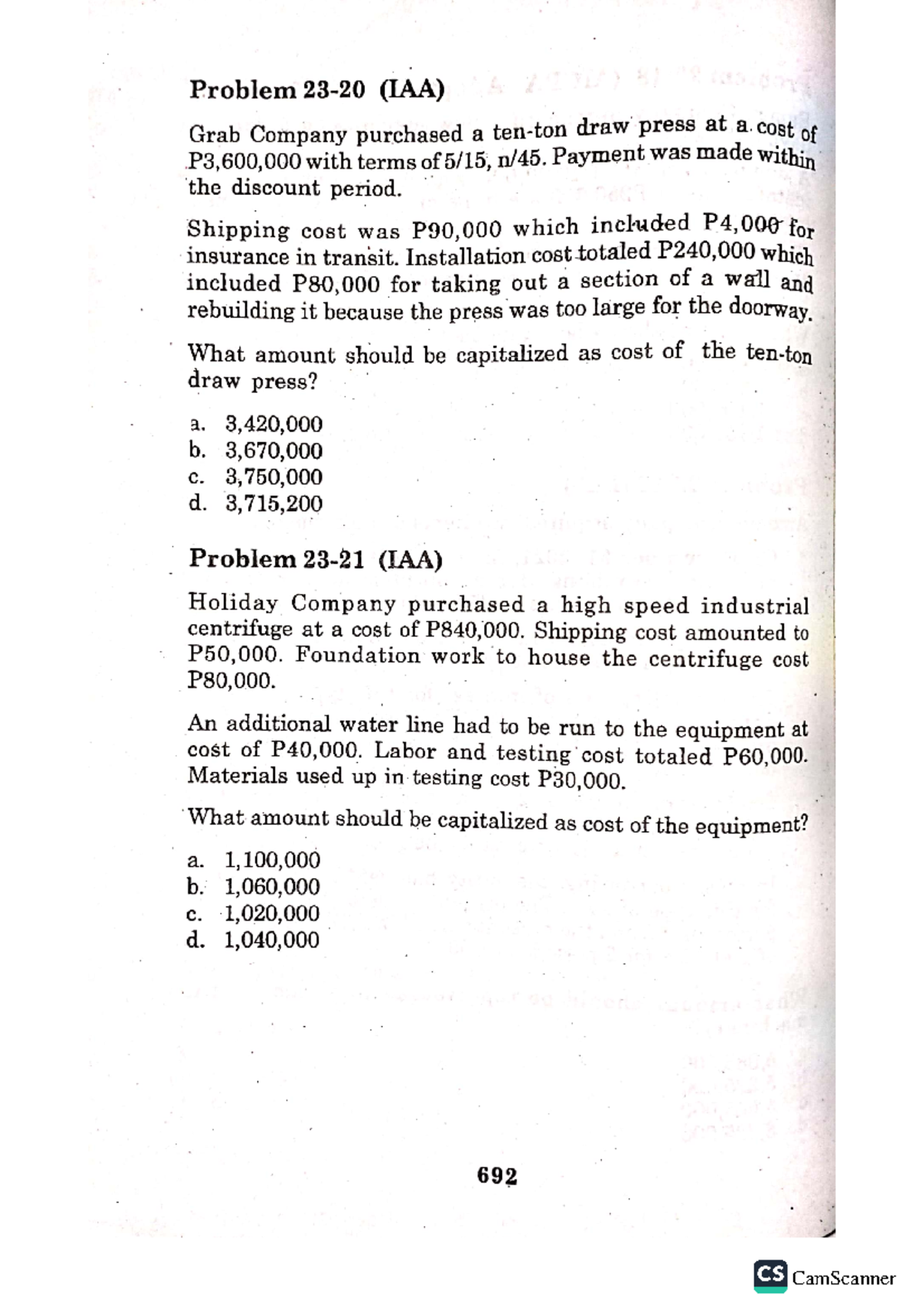 Problem 23 - Intermediate Accounting (Volume One) 2021 Edition Author ...