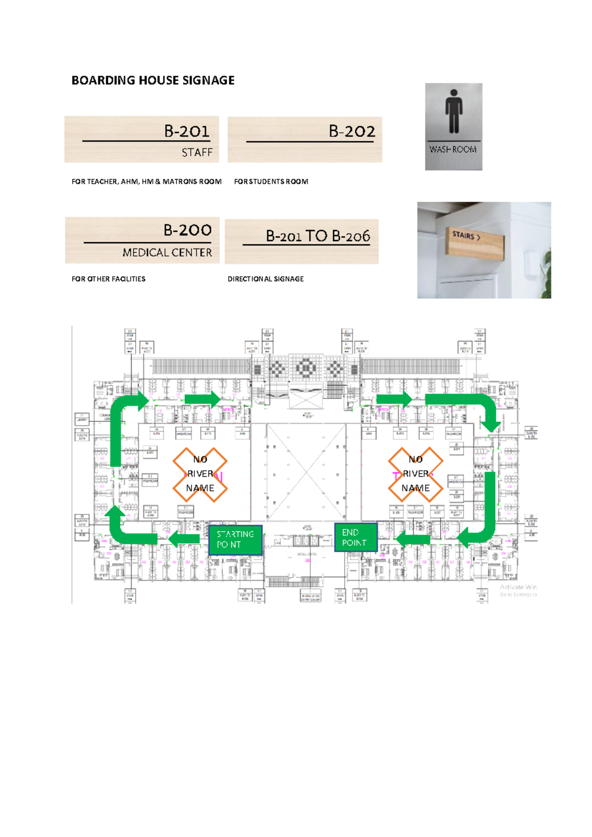 Boarding Signage - adfsafdas - Banking and Insurance - BOARDING HOUSE ...