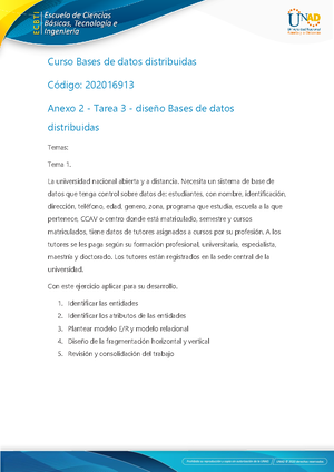Modelo Cliente Servidor Hospital - Modelo Cliente-Servidor de Bases de Datos Distribuidas para ...