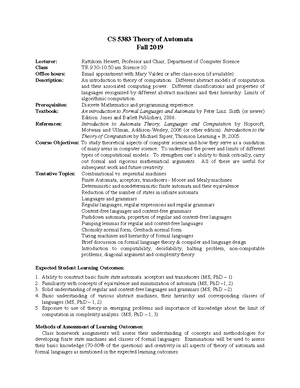 Hw4 - HW4 assignment - CS5384 Logic for Computer Scientists by Y Zhang, TTU, Fall 2022 1 ...