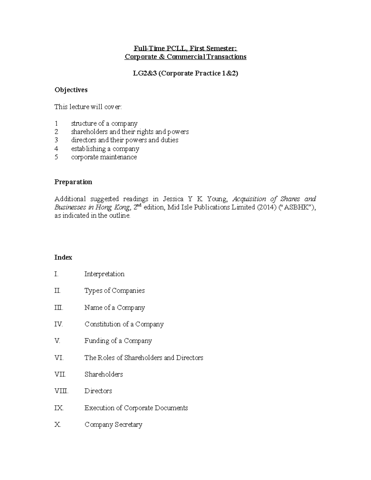 FT.CCT (LG2 and LG3) (Outline) ( Final) (v - Full-Time PCLL, First ...