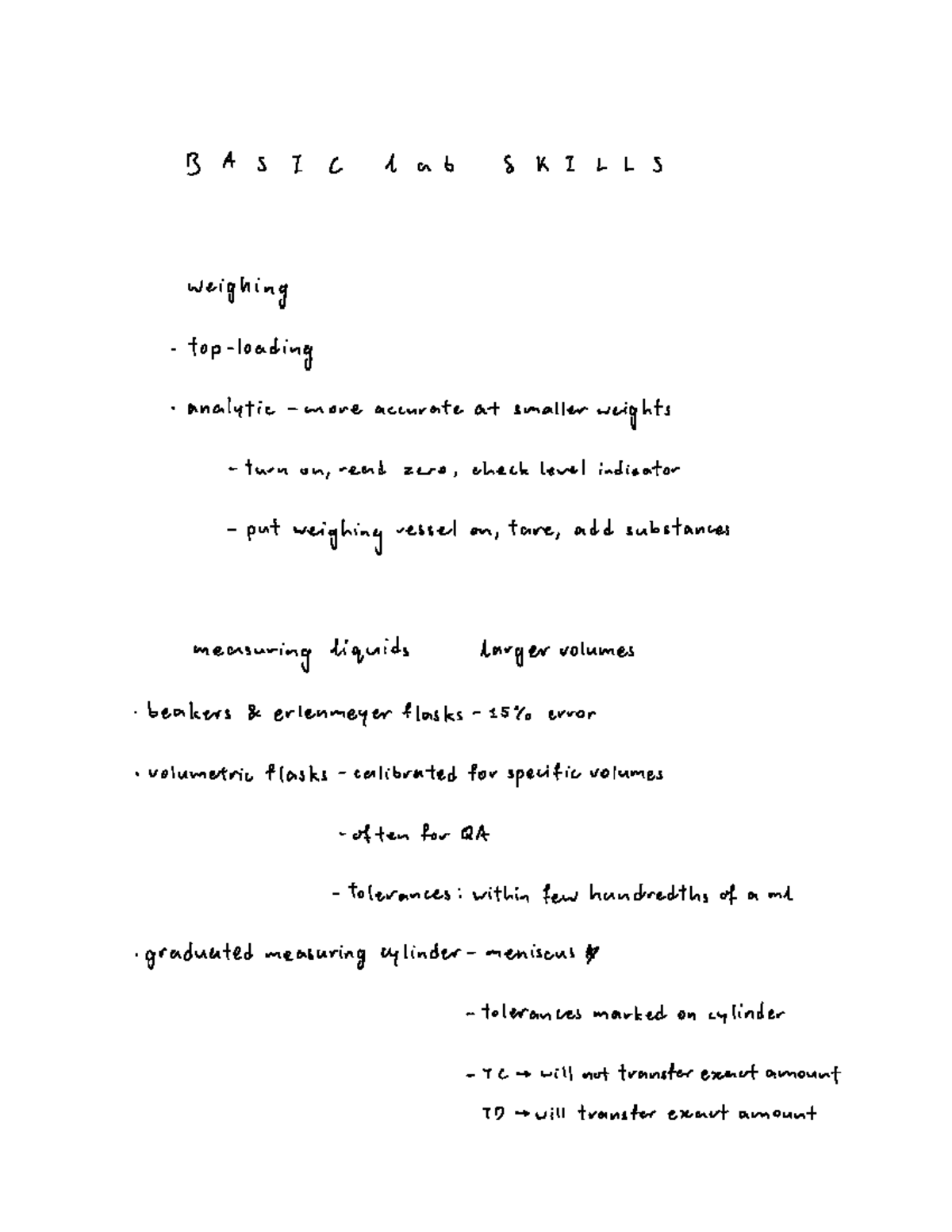 Basic Lab Skills B A S I C 1 A B S K Z L L S Weighing basic-lab-skills-b-a-s-i-c-1-a-b-s-k-z-l-l-s-weighing