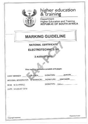 Electrotechnics (N4 – N6) - Studocu
