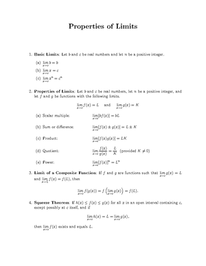 AP Calculus Practice 1 - Calc - 1. 5 Intermediate Value Theorem ...
