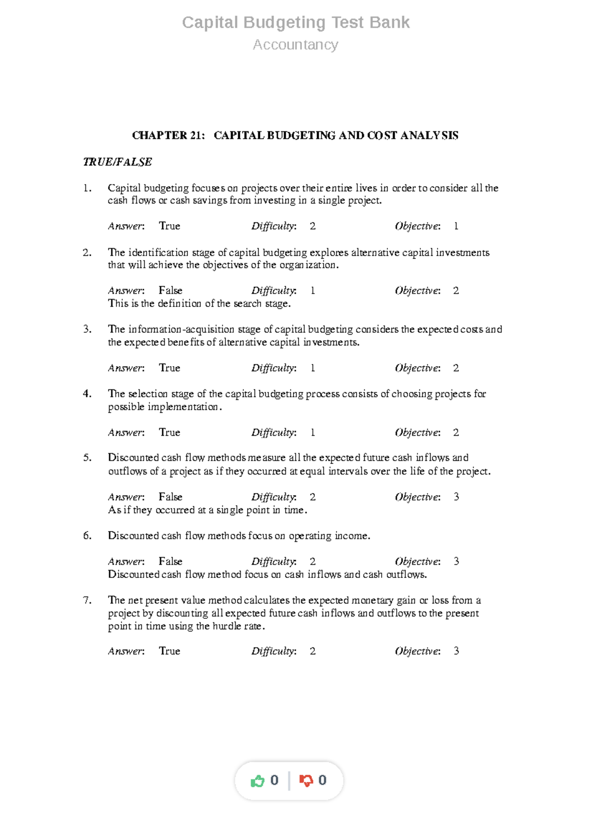 Capital-budgeting-test-bank compress - Capital Budgeting Test Bank ...