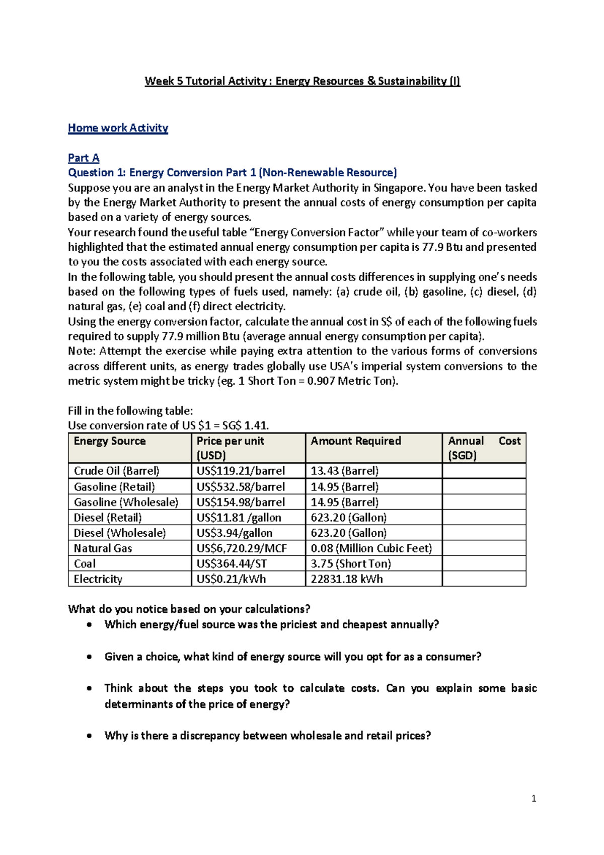 Week 5 Tutorial Activity Padlet (T49 - T52) - 1 Week 5 Tutorial Activity : Energy Resources ...
