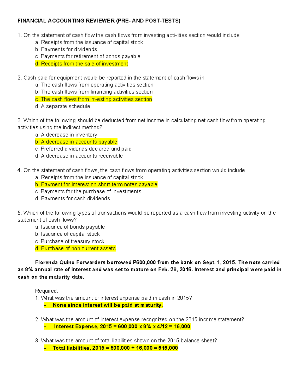 Financial- Accounting- Reviewer - FINANCIAL ACCOUNTING REVIEWER (PRE ...