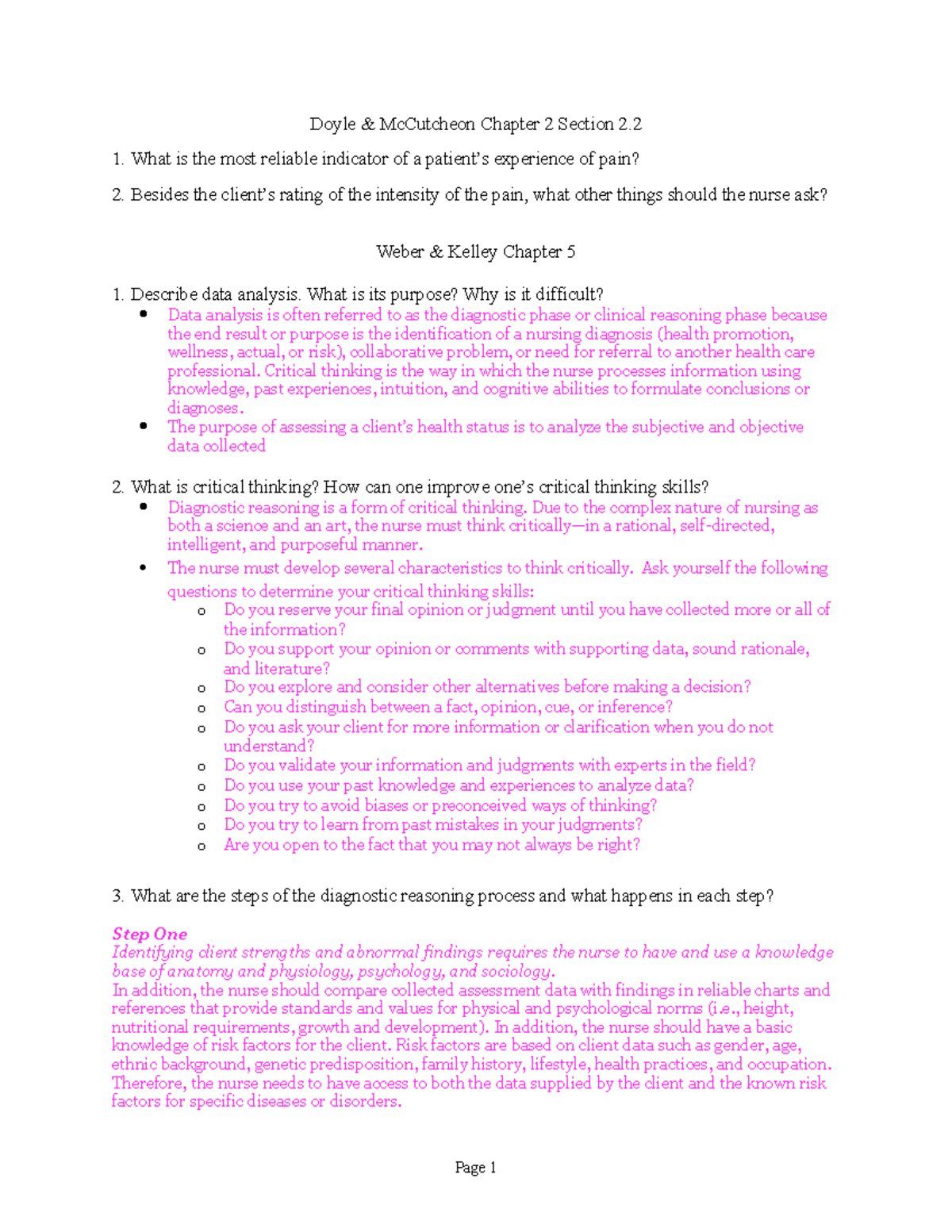 Module 4 Study Guide - Doyle McCutcheon Chapter 2 Section 2 1. What is ...