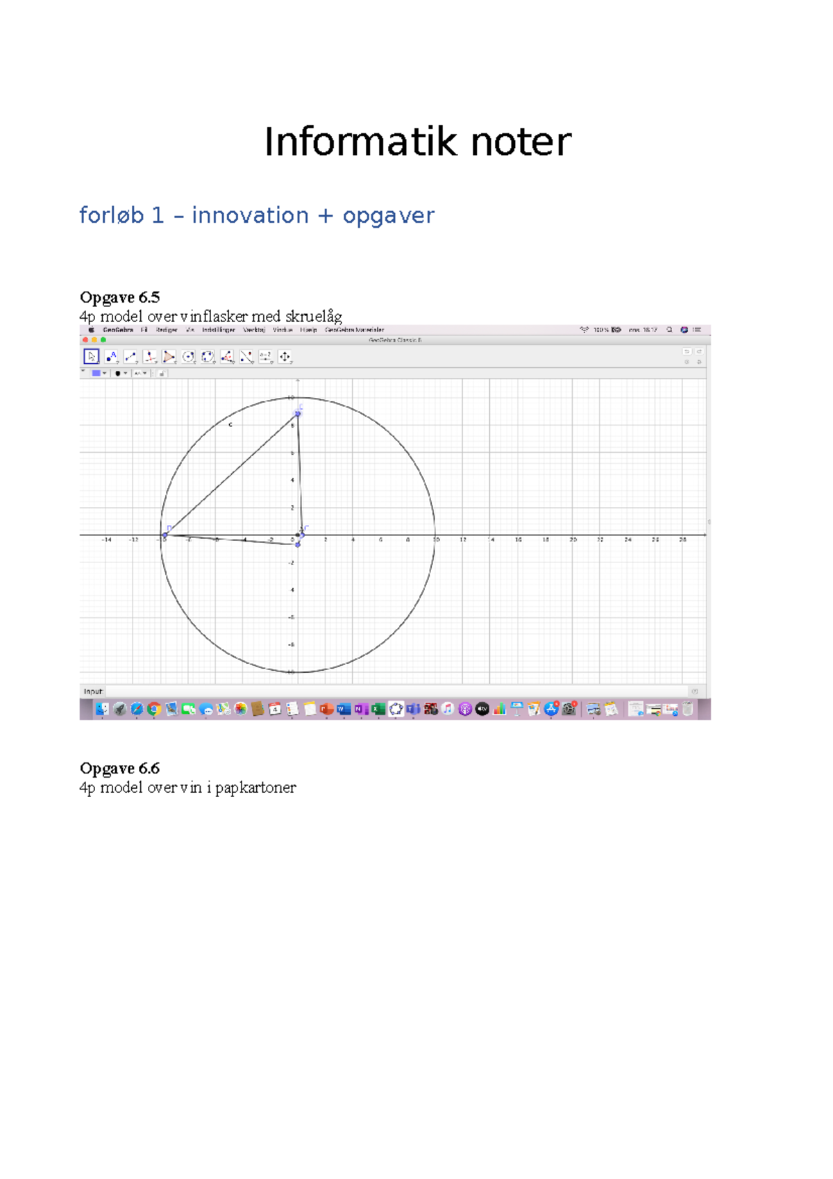 Gym informatik noter - Informatik noter forløb 1 – innovation + opgaver ...