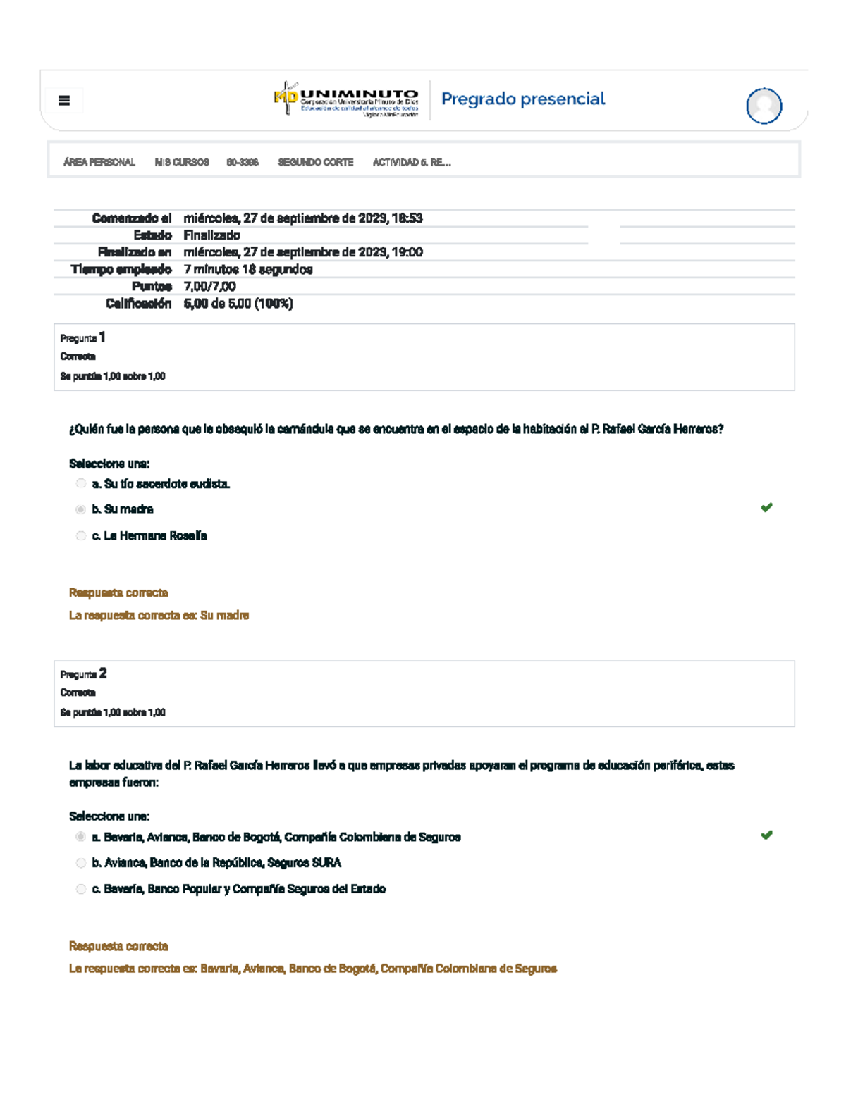 Actividad 5 Recorrido al Museo Virtual del Padre Garcia Herreros ...