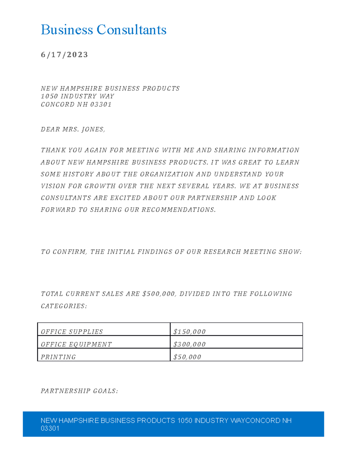 IT 100 2-2 - For Milestone One, you must format and revise a business ...
