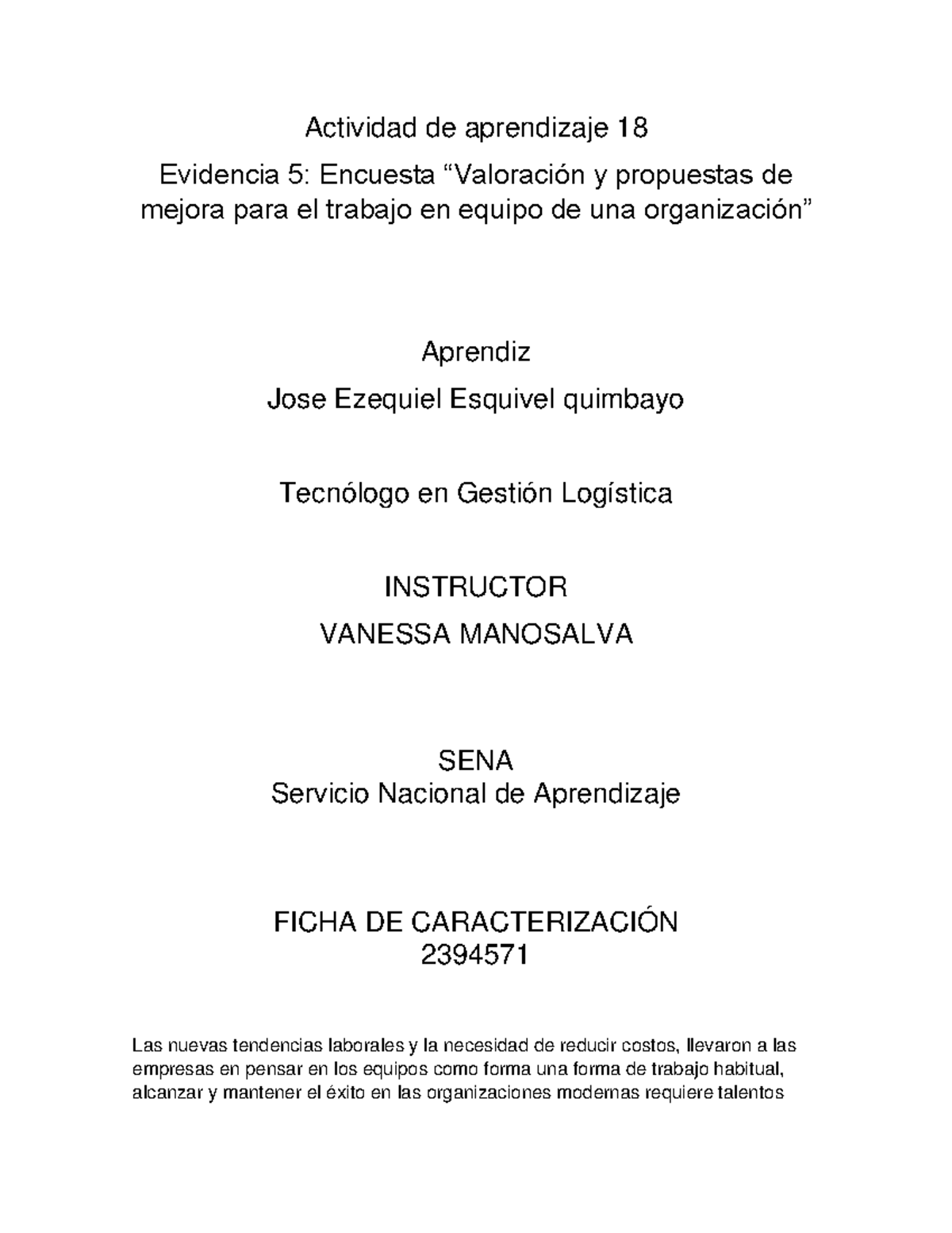 Evidencia 18nn Actividadn 5 28638808 bb1e132 - Actividad de aprendizaje ...