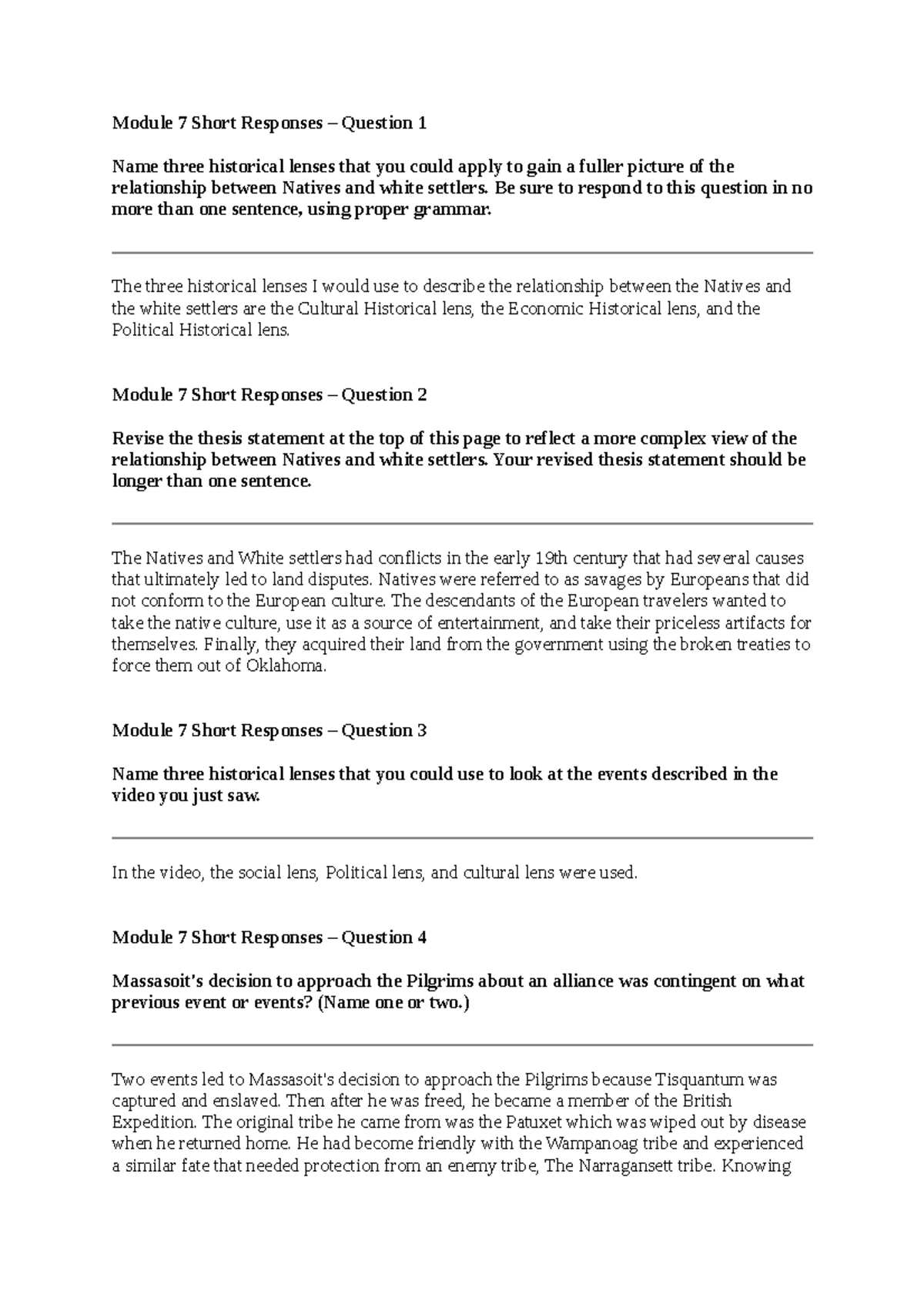7-2 Module Seven Short Responses - Module 7 Short Responses – Question ...