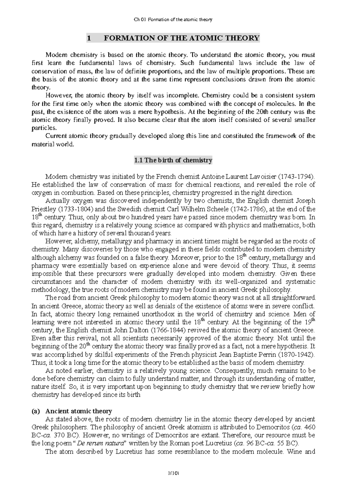 ch01atomic-chemistry-1-formation-of-the-atomic-theory-modern