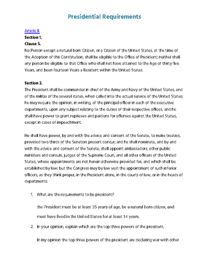 Political Ideology Survey Response Paper - Straightaway as I was taking ...