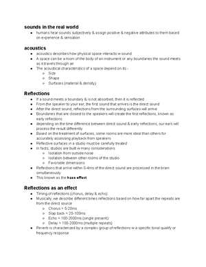 2 8 - physics of sound notes #3 - physics of sound waveforms a sine ...