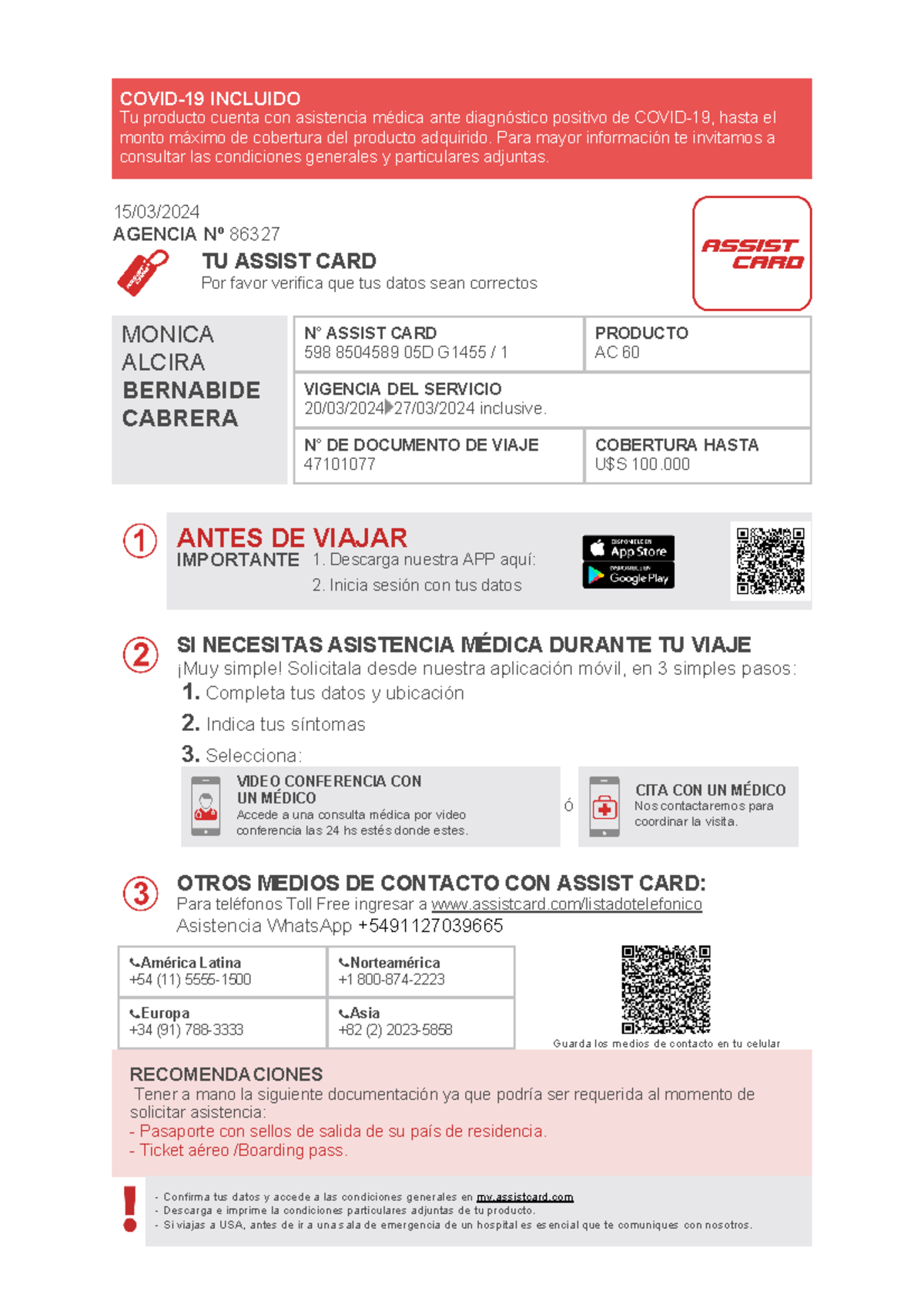 Evoucher - Fcvbnkn - COVID-19 INCLUIDO Tu producto cuenta con ...