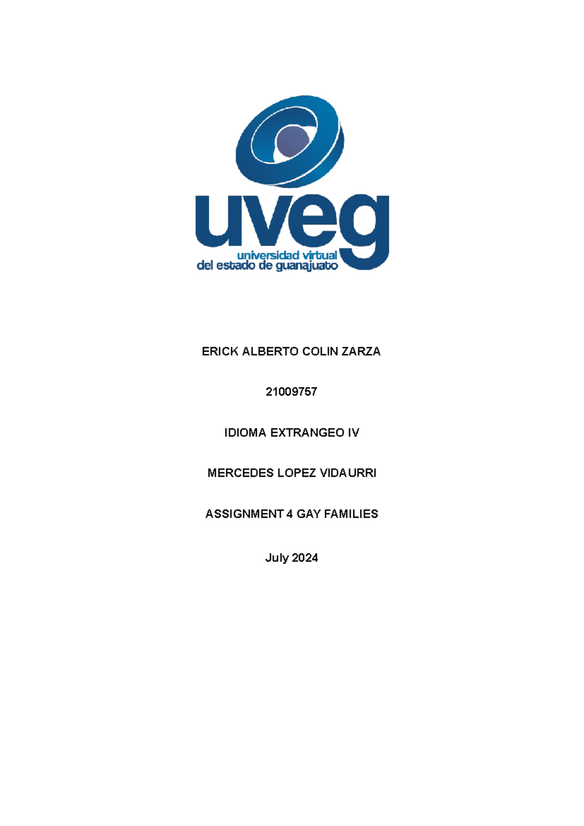 Assignment 4 21009757 - Tarea 3 - ERICK ALBERTO COLIN ZARZA 21009757 ...