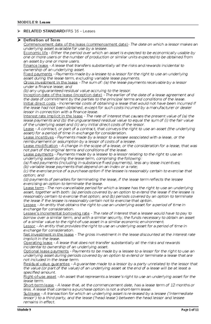 Module 10 - Income Tax - MODULE 10: Income Taxes RELATED STANDARD: IAS ...