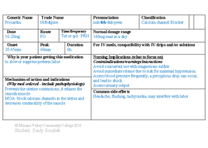 1. Oxytocin (Pitocin) - drug card - Generic Name Oxytocin Trade Name ...