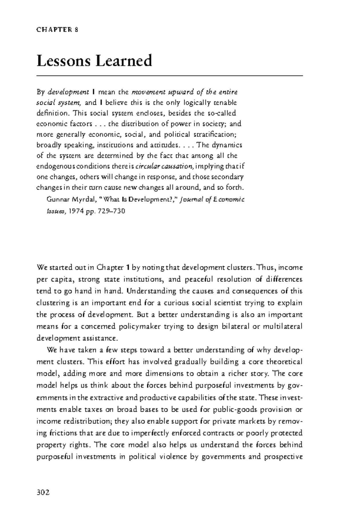 Chpt 8 pillars of prosperity - ECON30002 - Unimelb - Studocu