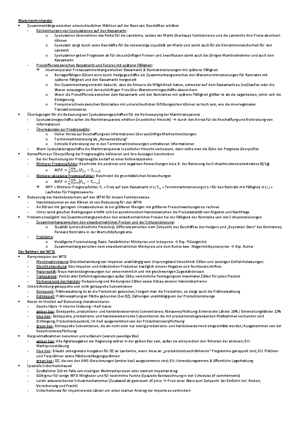 Märkte Zusammenfassung - Warning: TT: undefined function: 32 Warning: TT: undefined function: 32 ...