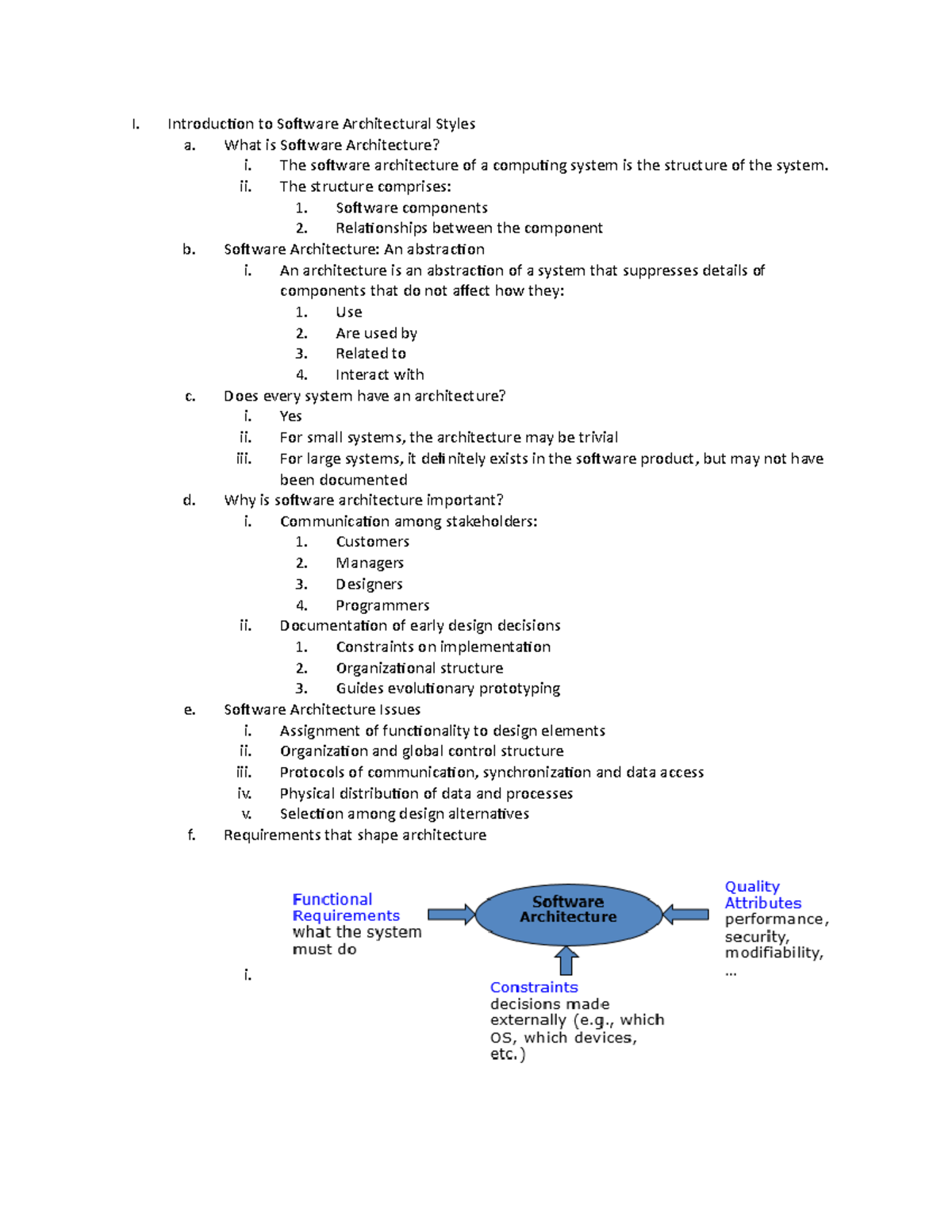 CS 451-Section 16 19 - Sections 16 to 19 lecture notes for Software ...