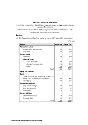 Division II of Schedule III - DIVISION II OF SCHEDULE III TO THE ...