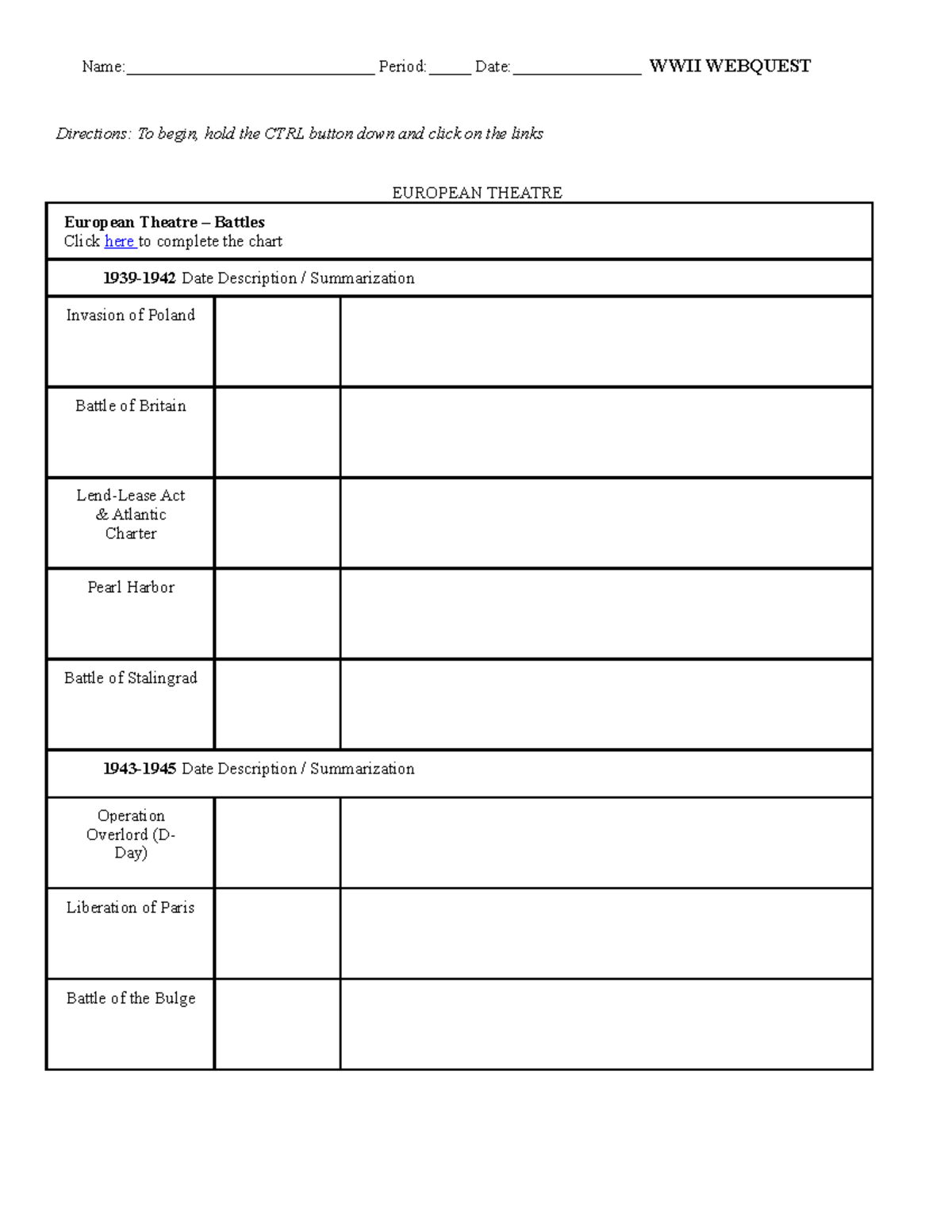 [Template] WW2 Webquest - Name:_____________________________ Period ...