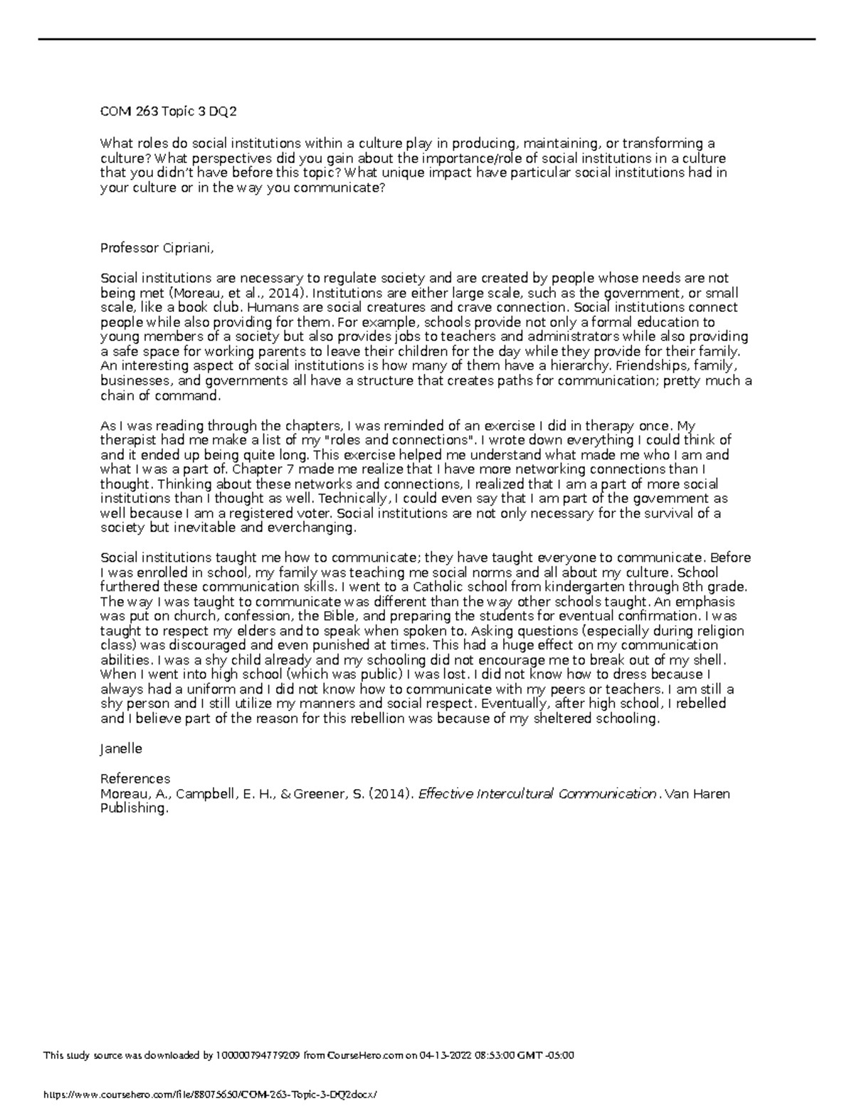 COM 263 Topic 3 DQ2 - Discussion question - COM-263 - GCU - Studocu