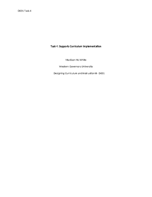 D631-2 - D631 Paper 2. - GHN1 Task 2: Applies Instructional Models ...