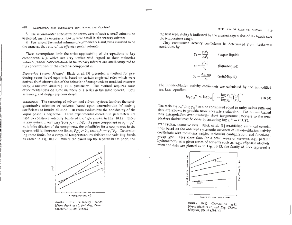 Van Winkle 1967 Distillation 73 - Chemistry - Studocu