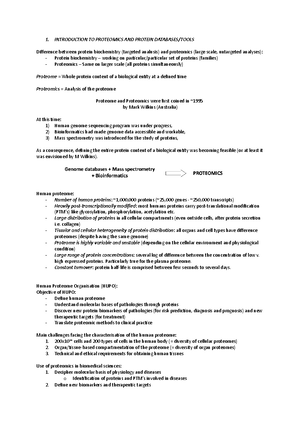 BI MID-SEM PREP - BI MID-SEM PREP - BIOINFORMATICS MID-SEM PREP ...