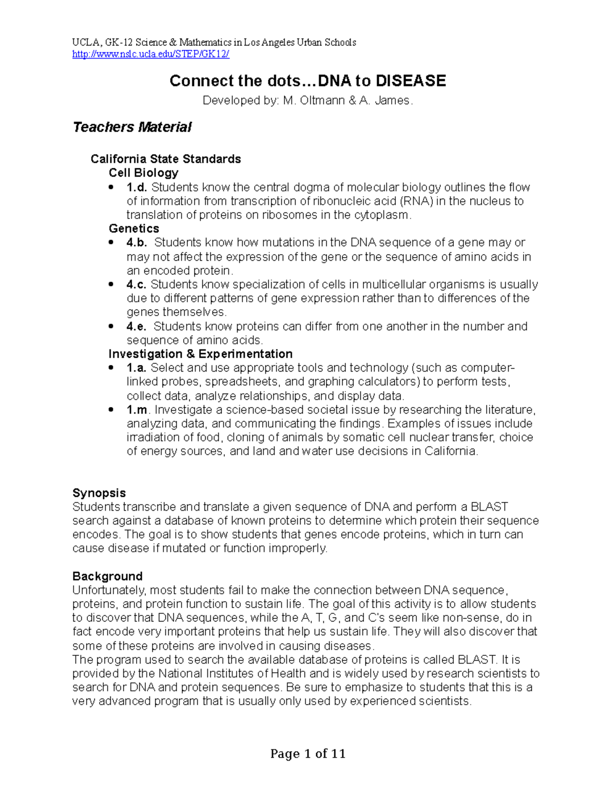 DNA to disease worksheet, graphic organizer for test preparation- DNA ...