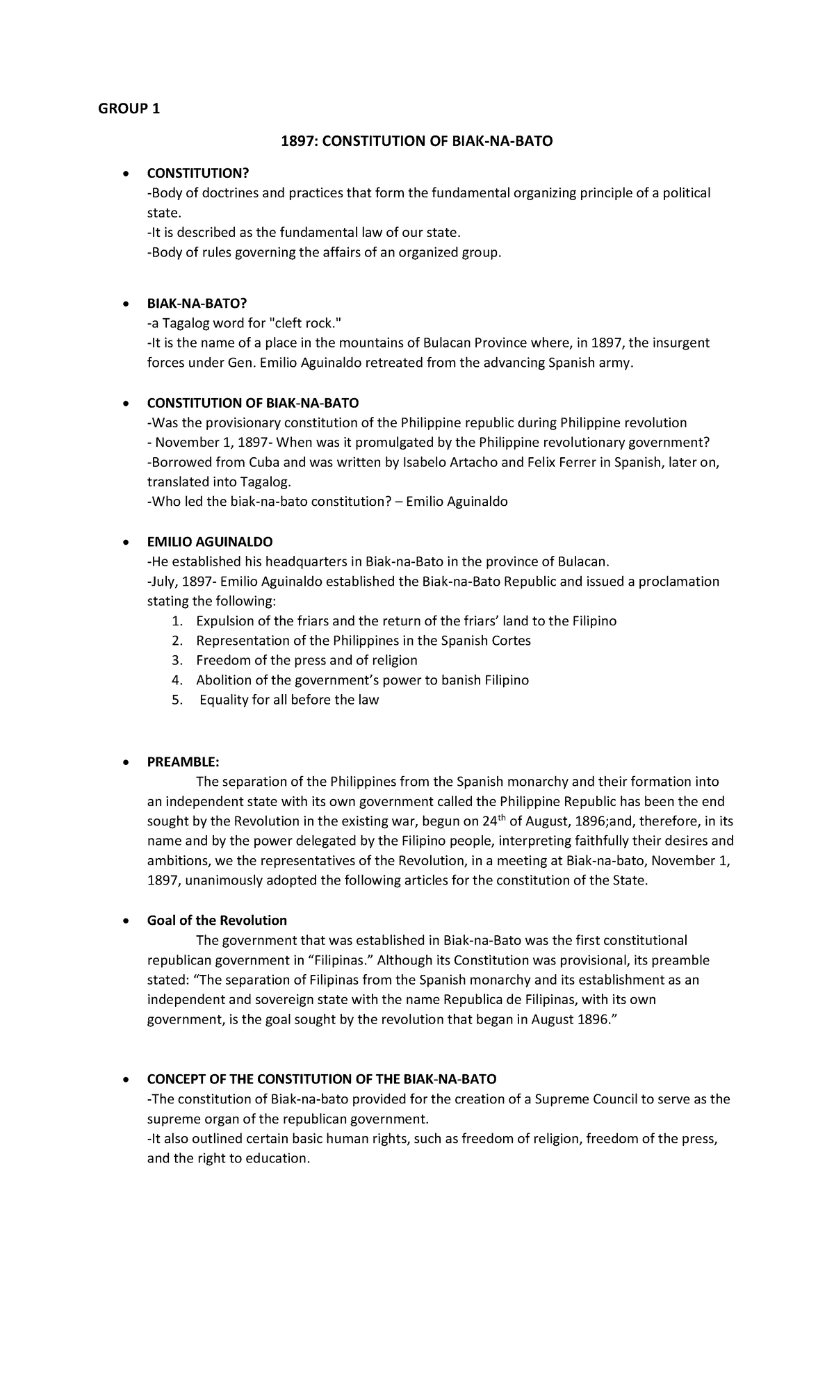 Group 1 BIAK NA BATO - Bdbjhdhus hdudjbdjwj hdjje a jdjdjbwjw hdhdhdj ...