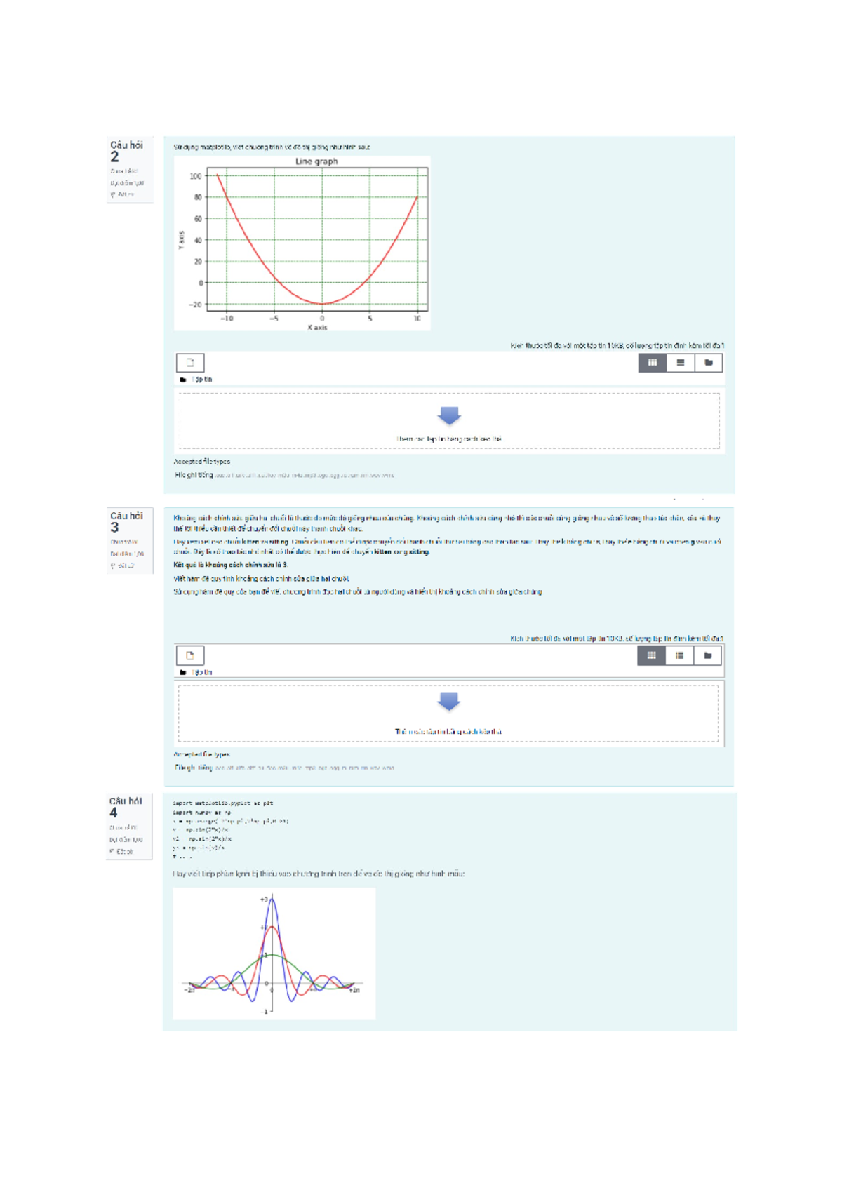 đề cuối kì python - Nhập môn lập trình Python cho phân tích - Studocu