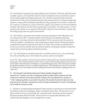 Task 1 Foundations - none - Task 1 Observation Table Combination C ...
