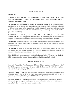 Sample Abyip BRGY Rosario, Tagaloan, Misamis Oriental - Public ...