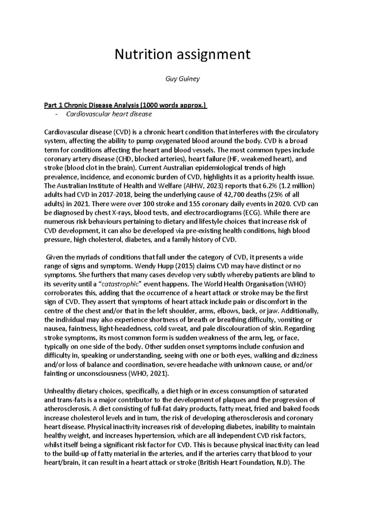Annotated-final%20Nutrition%20assignment - Nutrition assignment Guy ...
