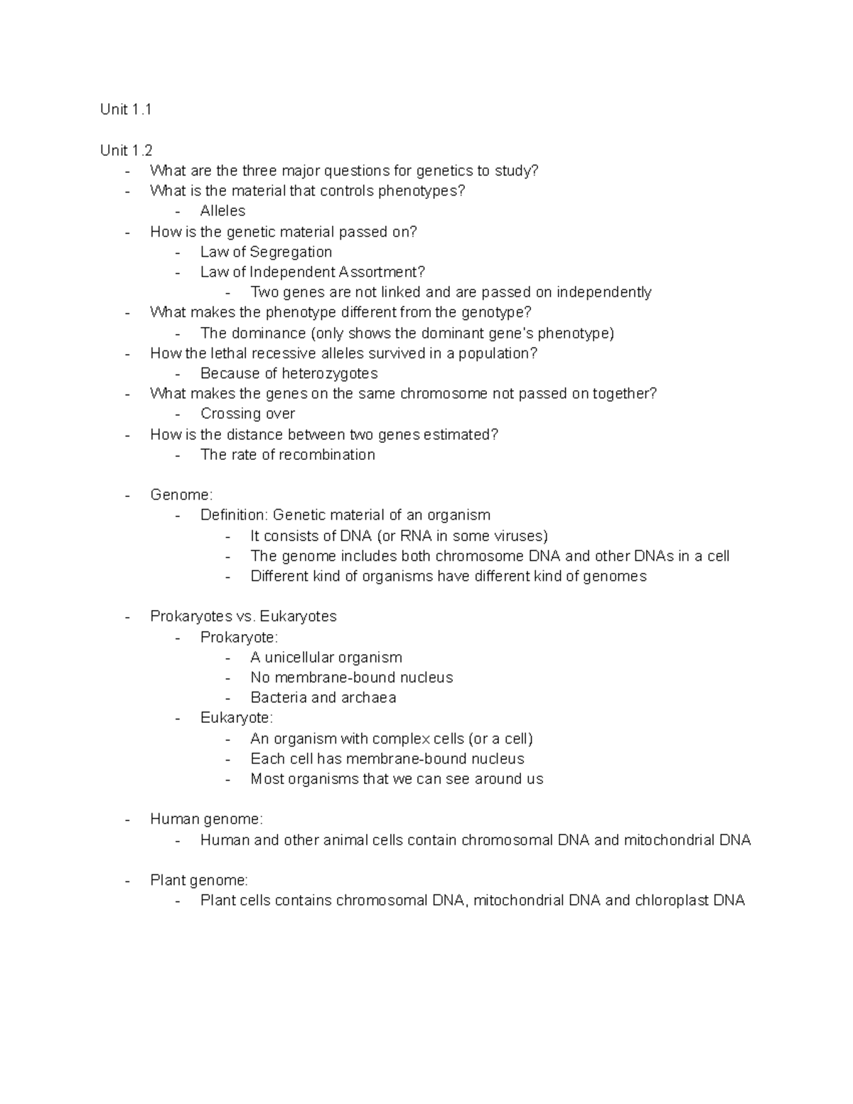 FRST 303 Notes - Google Docs - Unit 1. Unit 1. - What are the three ...