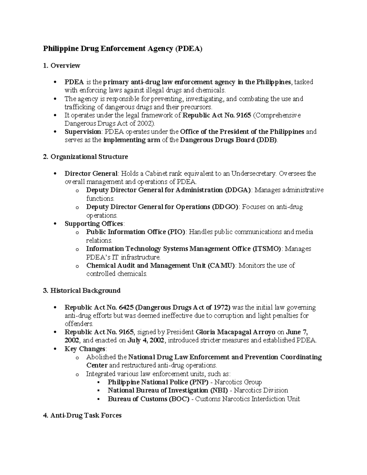 PH DRUG this is a writing - Philippine Drug Enforcement Agency (PDEA) 1 ...