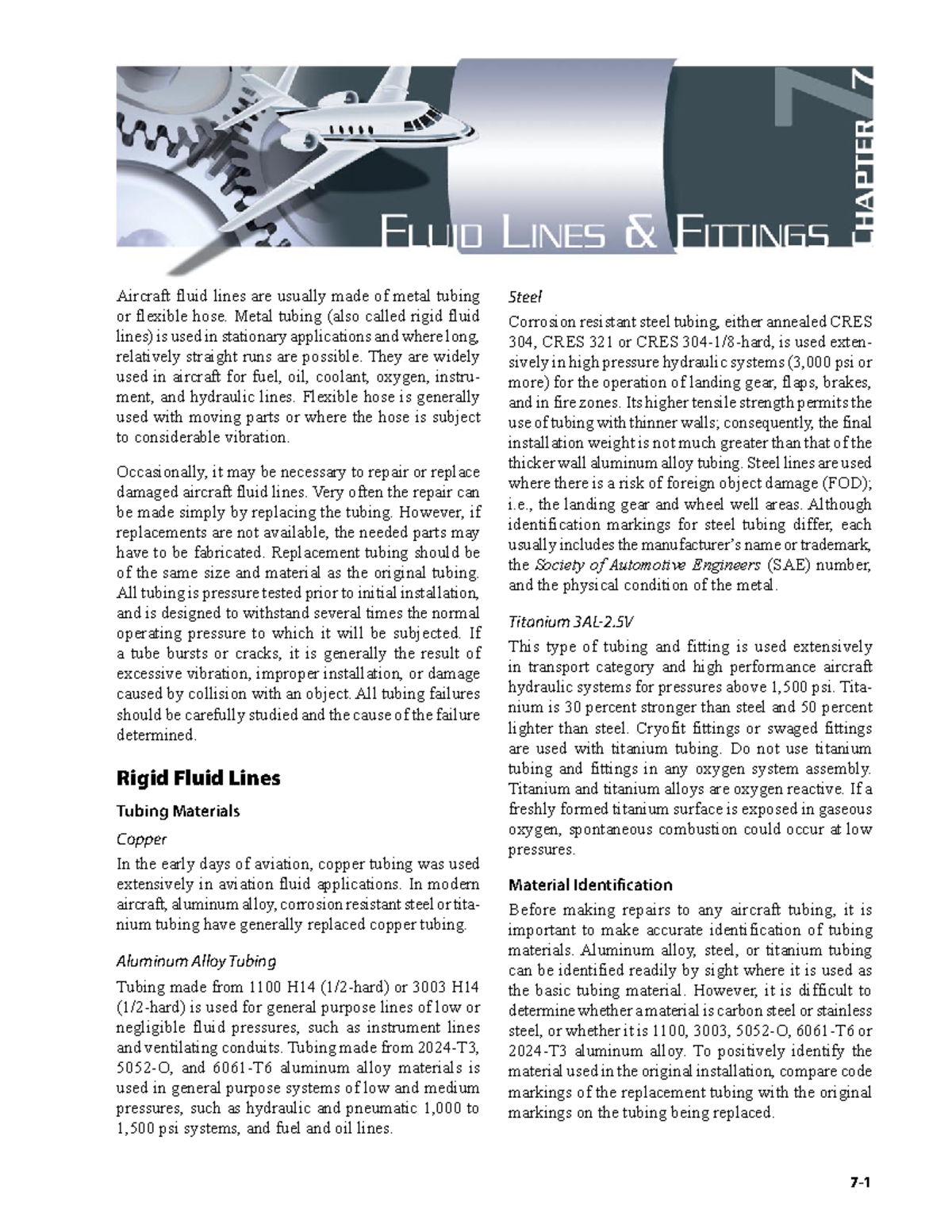 FAA-8083-30 Ch07 - manual de aeronave - Steel Corrosion resistant steel ...