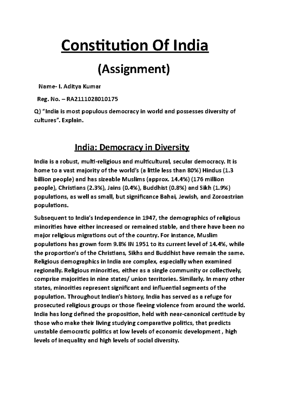 Constitution Of India - dfagfdsgshgd - Constitution Of India ...