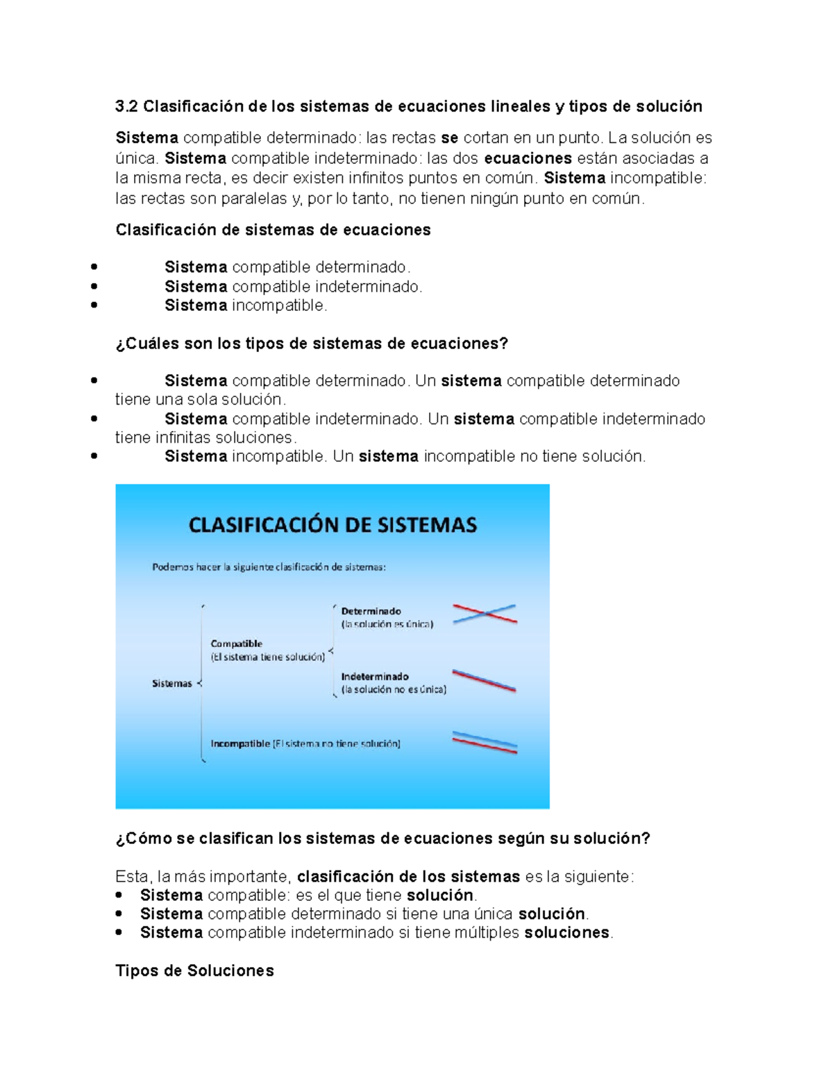 3,2 alegbra - Trabajo Final de unidad 3 - 3 Clasificación de los ...