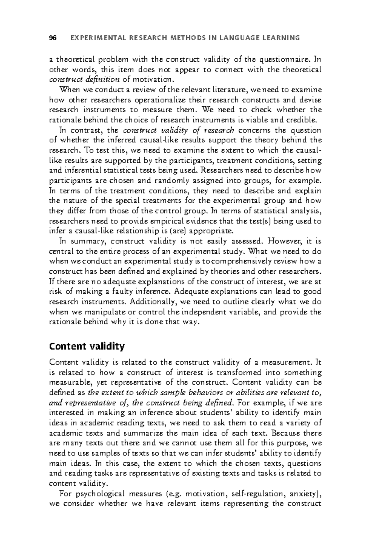 Aek Phakiti Experimental Research Methods in Language Learning ...