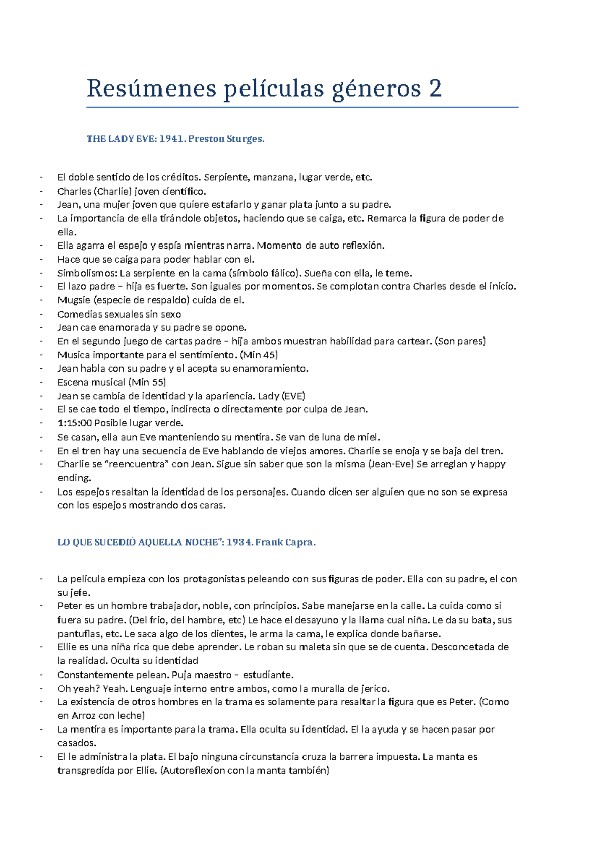 Resúmenes películas géneros 2 - Resúmenes películas géneros 2 THE LADY ...