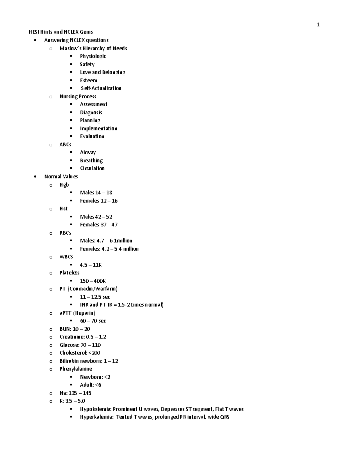 Hesi nclex - hesi help - HESI Hints and NCLEX Gems Answering NCLEX ...