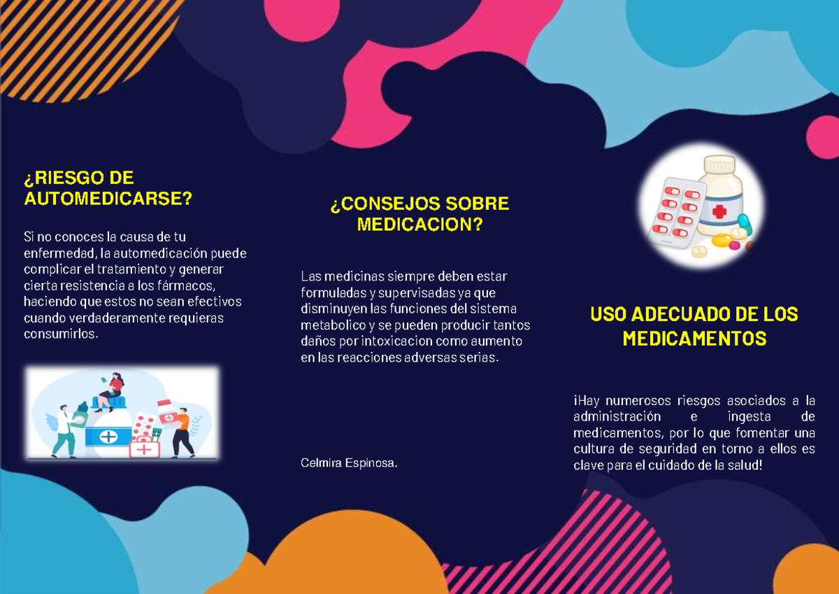USO Adecuado DE LOS Medicamentos - ¿RIESGO DE AUTOMEDICARSE? Si no ...