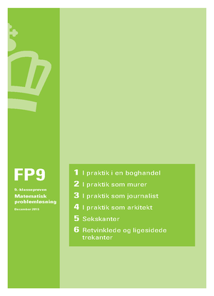 Fp9-matematik-med-hjaelpemidler-maj-2021-1 - Matematik FP Folkeskolens prøver Prøven med - Studocu